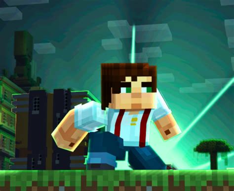Minecraft Story Mode Season 2 Render Nostalgia Wallpapers And Art Mine Imator Forums