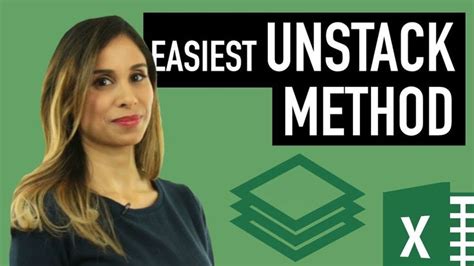 Efficient Excel Trick To Unstack Data Into Multiple Columns