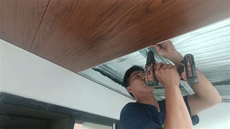 PVC Ceiling Panel Installation Tutorial YouTube