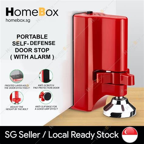 Homebox 🇸🇬 Door Lock Portable Locks Self Defense Door Stop Travel Accommodation Door Stopper