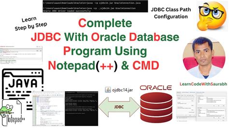Run The Jdbc Program Set Ojdbc Temporary Permanent Cass Path Set