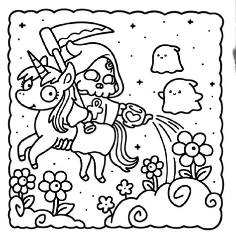 39 Spooky Cutie Coloring Pages Free Printables Pdf