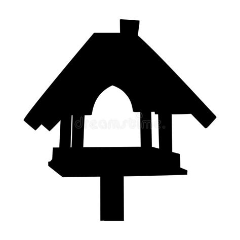 Bird Feeder Silhouette Stock Illustrations 381 Bird Feeder Silhouette
