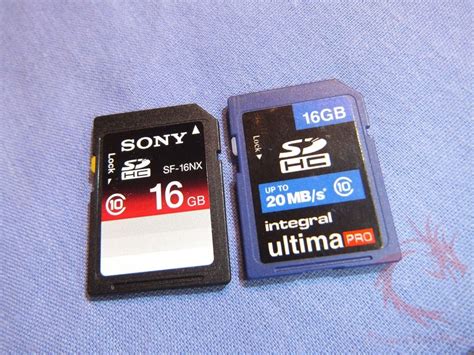 Sony GB Class SDHC Memory Card Review DragonSteelMods