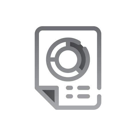 Pie Chart Report File Analysis Statistics Icon Download On