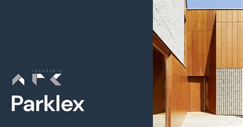 Parklex Industrie Arc Natural Wood For Exterior Cladding
