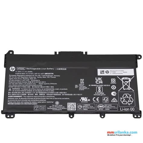 Hp Ht Xl Pavilion Original Laptop Battery