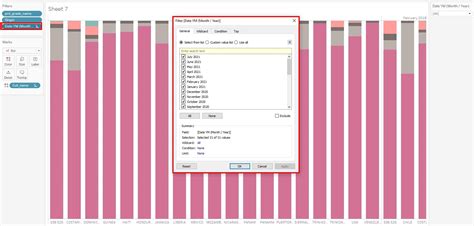 Tableau User Group Thailand สอบถามหน่อยครับ ผมต้องการโชว์ Filter เป็น Format Monthyear จาก