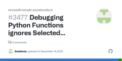 Debugging Python Functions Ignores Selected Interpreter And Python