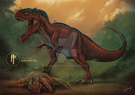 Giganotosaurus Defeats The T Rex Dino Crisis 2 By Aram Rex On Deviantart