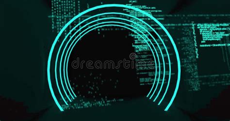 Image Of Qr Code In Illuminated Circular Tunnel Over Programming