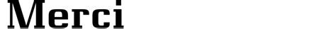 Merci Font Download