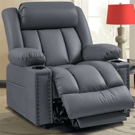 Triple Motor Large Power Lift Recliner Chair For Elderly With Heat And