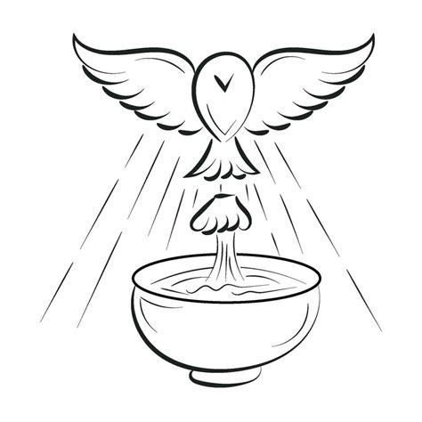 Catholic Baptism Baptism Symbol Sacraments Of Catholic Church