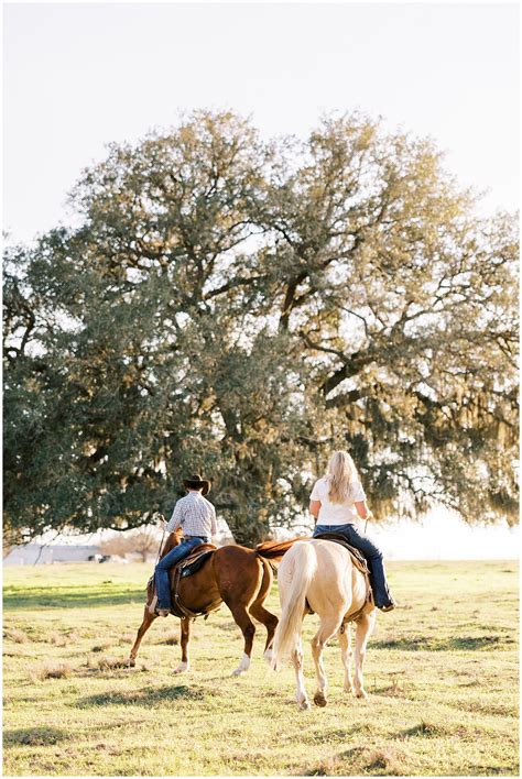 Kassiee And Deets Riding Off Into The Sunset During A Southern