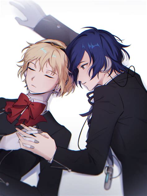 Yuuki Makoto And Aegis Persona And More Drawn By Elulit Danbooru