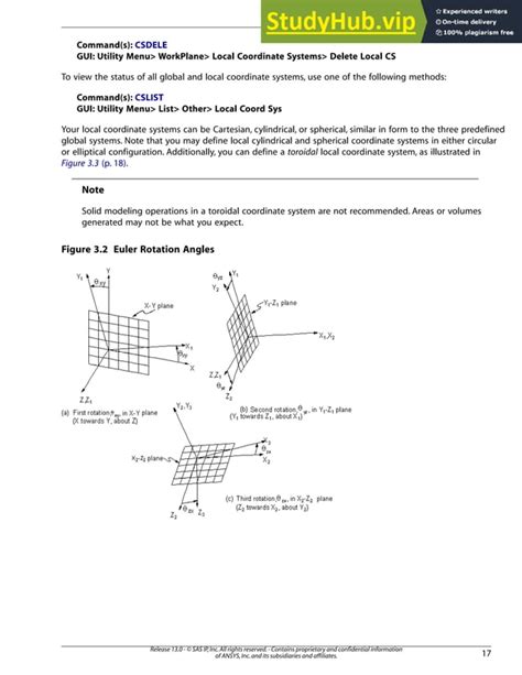 ANSYS Mechanical APDL Modeling And Meshing Guide Copyright And Trademark Information PDF