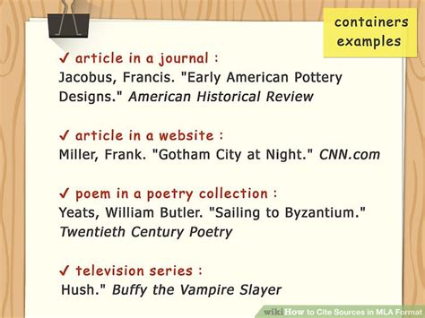 How To Cite Sources In Mla Format With Pictures Wikihow