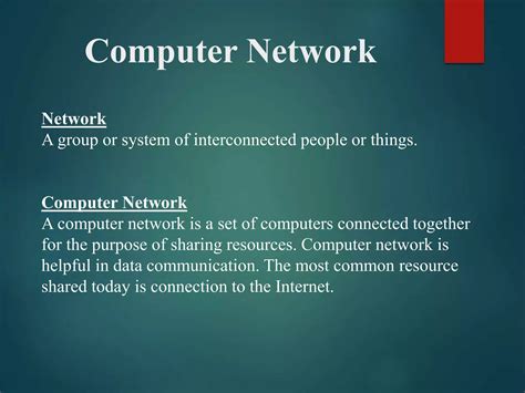 Computer Network Ppt Communication Pptx
