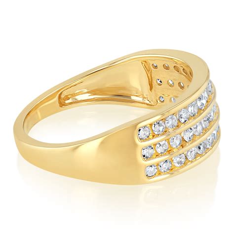 12 Carat Diamond Dress Ring In 9ct Yellow Gold Shiels Jewellers