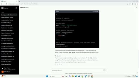 Pip Install Psycopg2 Youtube