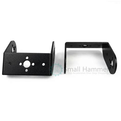 2pcs Oblique U Type Servo Bracket Accessories Mechanical Arm Multi Functional Bracket Model DIY