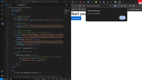 Building A Simple One Page Shopping Mall With Html Css And Javascript