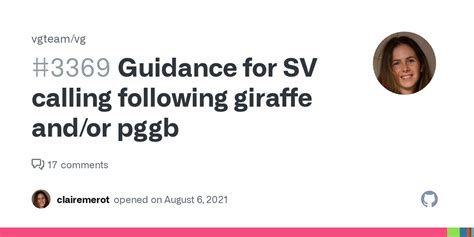 Guidance For Sv Calling Following Giraffe Andor Pggb · Issue 3369