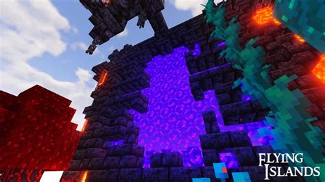 Flying Sky Islands Minecraft Map