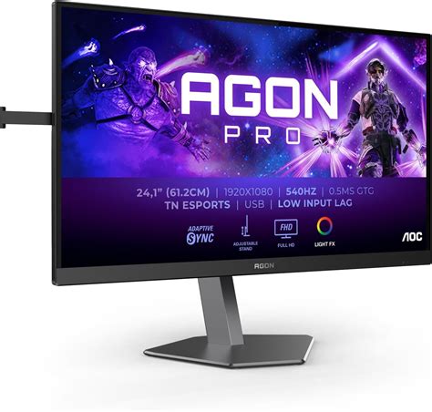 Aoc Agon Pro Ag246fk 24 1 Zoll Fhd Gaming Monitor 540 Hz 0 5 Ms Freesync Premium G Sync