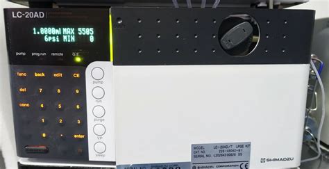 Shimadzu Hplc Prominence Uflc Lc 20at Pump Liquid Delivery 60 Off