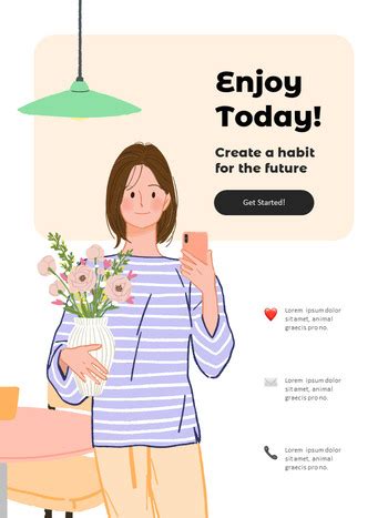 Daily Routine Life Style Presentation Template Ppt Powerpoint