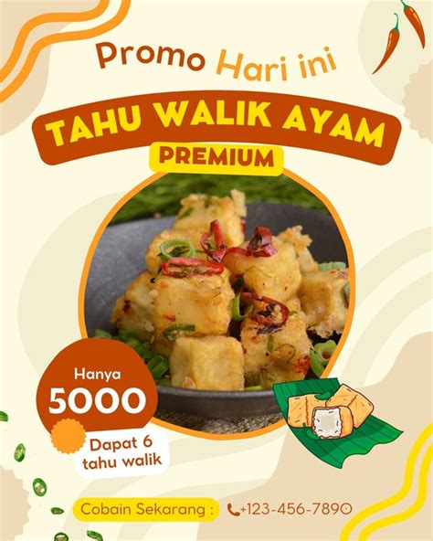 Gratis Desain Contoh Tahu Canva