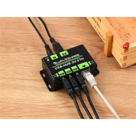 Industrial Grade Multifunctional Usb Hub Extending 3x Usb Ports 100m