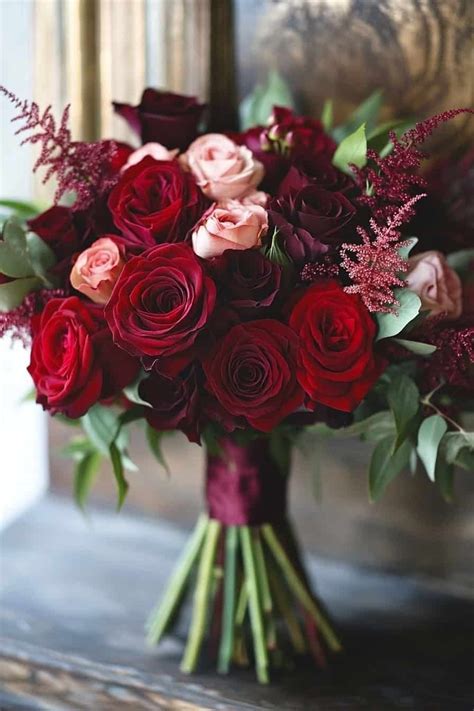 20 Timeless Red Rose Wedding Bouquets Red Rose Bouquet Wedding Red