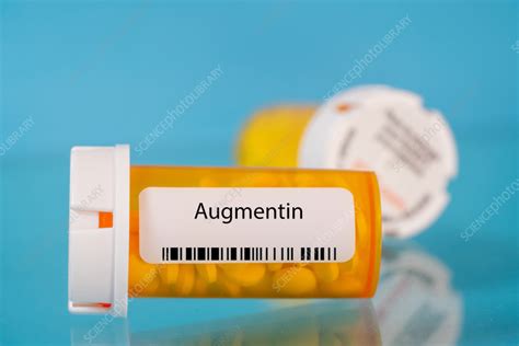 Augmentin Pill Bottle Conceptual Image Stock Image F036 8008 Science Photo Library