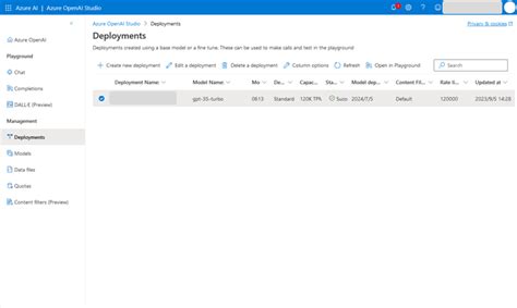 Azure Openai Apiキー取得方法