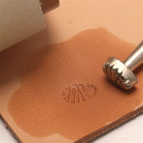 Badu Bg 1 бр Комплект за щамповане на кожа Инструмент за метален перфоратор Печати Восъчни