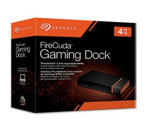 Someones In A Makro Seagate Firecuda Gaming Dock 4tb Hdd Storage Built In Expandable M 2 Nvme