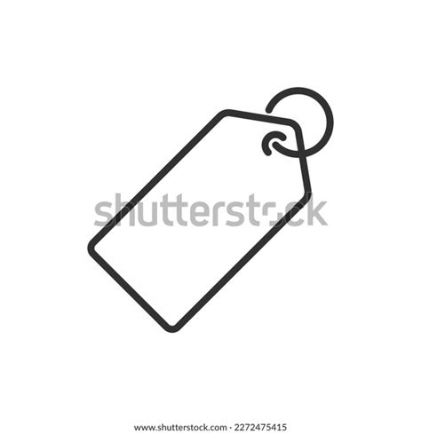 Label Linear Icon Line Editable Stroke Stock Vector Royalty Free 2272475415 Shutterstock