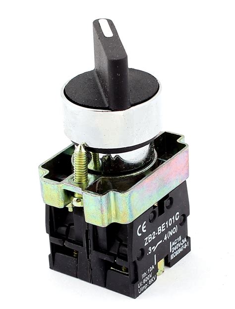 Pushbutton Switches 1PC ON OFF ON 2NO Twist 3 Position Select Selector Push Button Switch ZB2