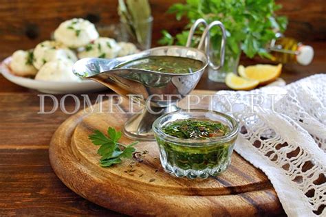 Соус Чимичурри: классический рецепт пошагово
