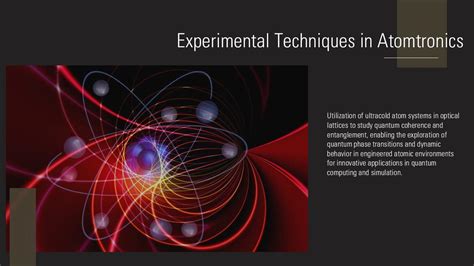 Open Quantum Systems Approach To Atomtronics Ppt Information Acp Ppt Sample