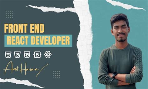 Do Front End Web Development In React Js With Bootstrap By Hello Amit