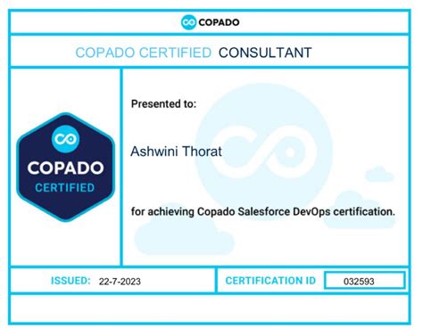 Ashwini Thorat On Linkedin Copado Salesforce Devops Consultant From Copado