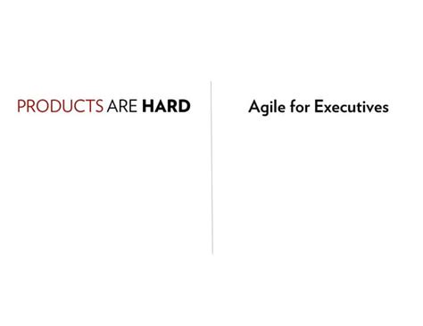 Agile For Executives Ppt