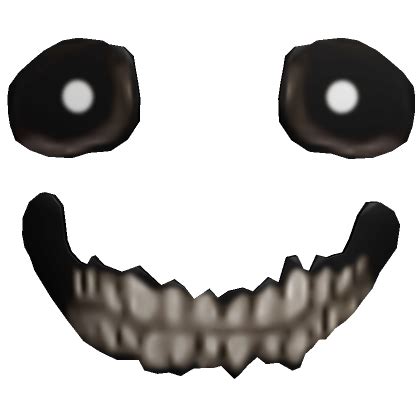 💀 Scary Grin Face 3d 💀 Roblox Item Rolimons