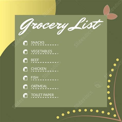 List Checklist Box Checkbox Check Word Template And Google Docs For Free Download