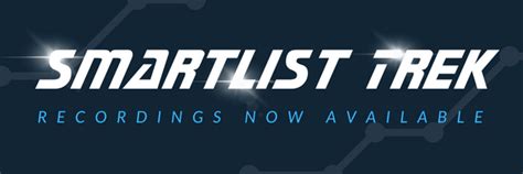 Recordings Now Available Smartlist Trek Smartlist Builder Popdock And Your Future Eone