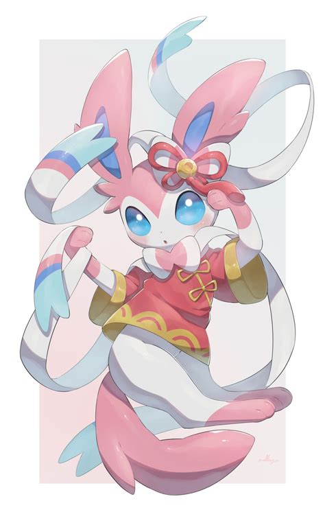 Sylveon Pokemon Drawn By Nullma Danbooru